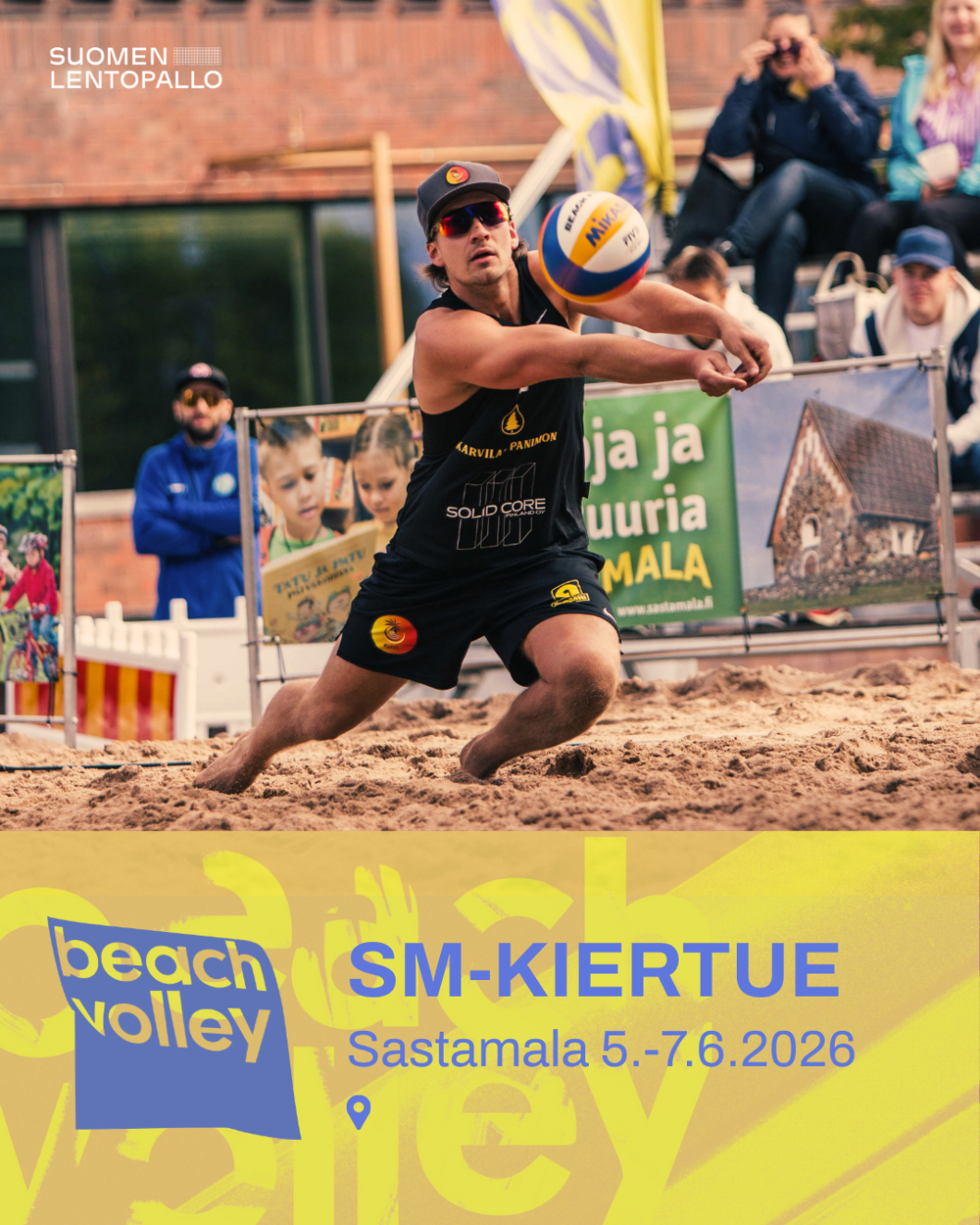 Beach volleyn SM-kiertue jatkuu osana koko viikon biitsiriehaa ...